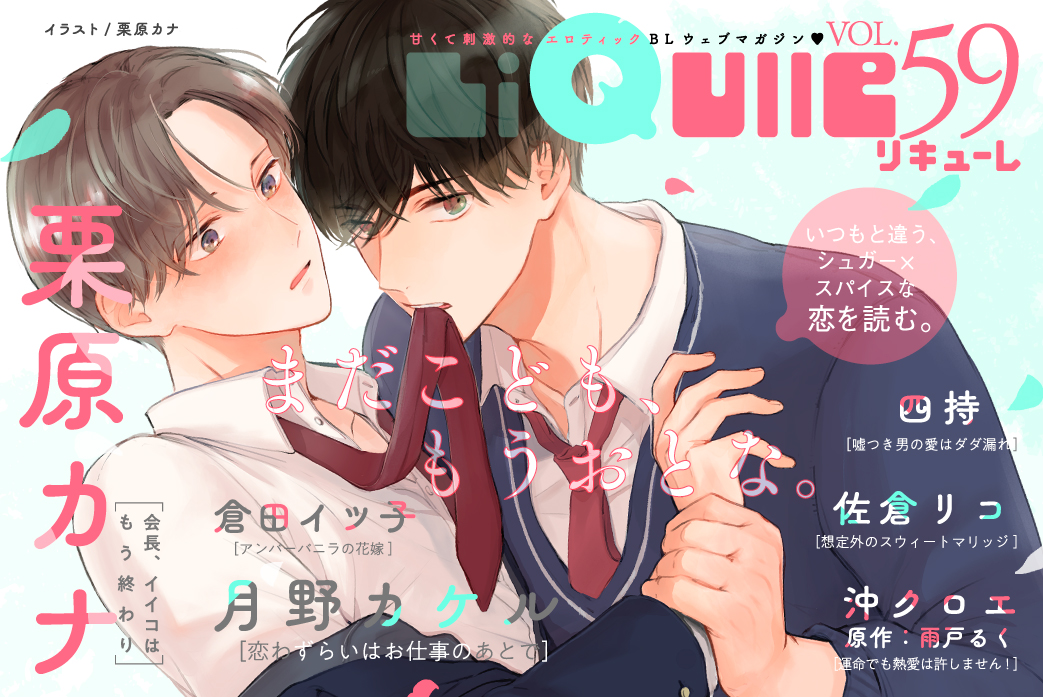 LiQulle リキューレ | 甘くて刺激的なエロティックBLウェブマガジン