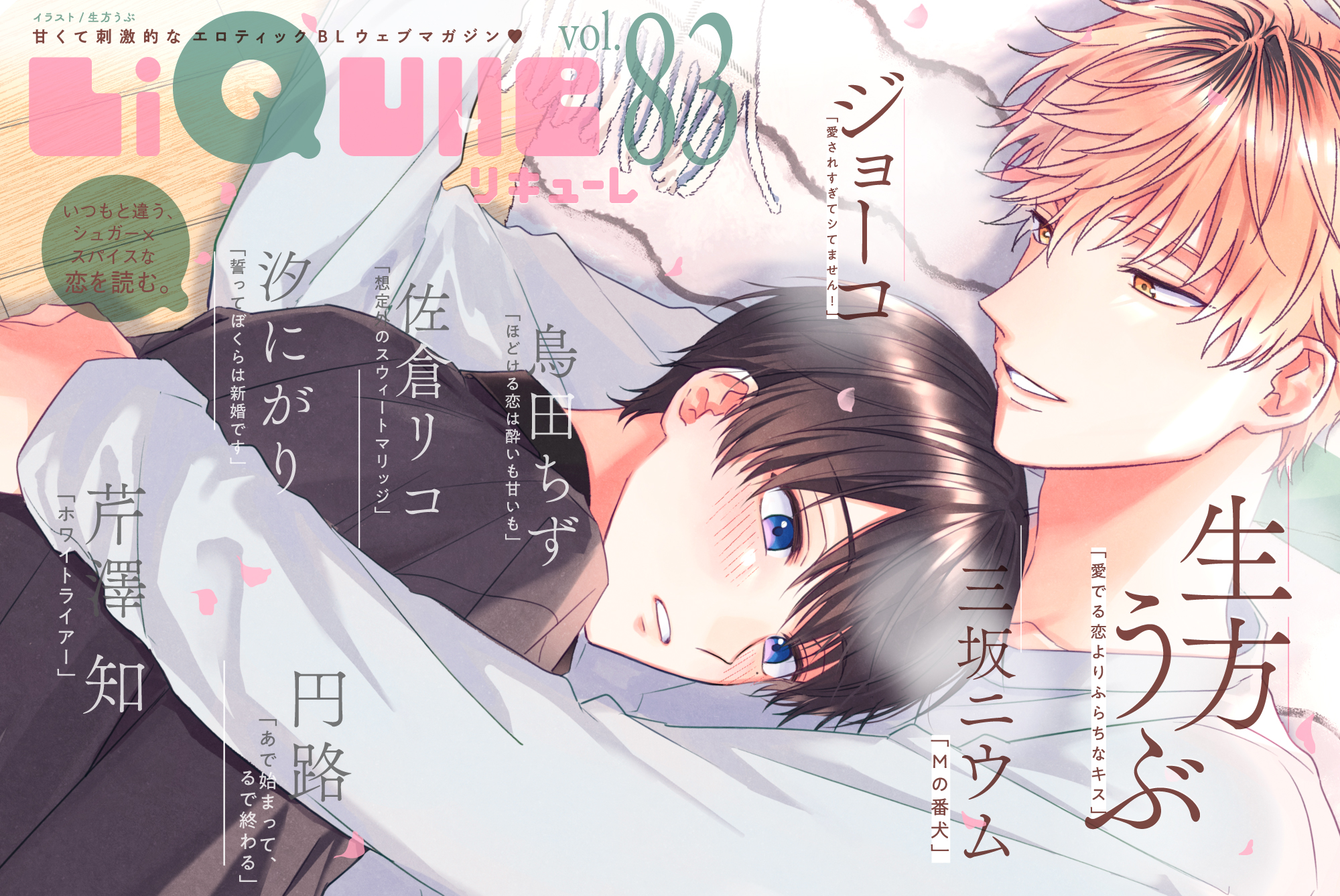 LiQulle リキューレ | 甘くて刺激的なエロティックBLウェブマガジン